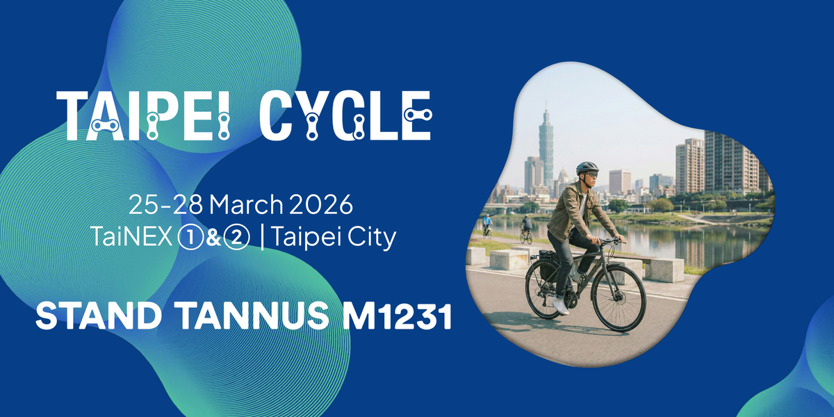 The Taipei Cycle Show 2026 is just around the corner, and Tannus will ...